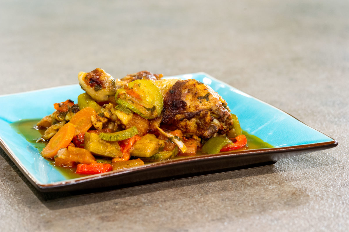 ΜΑΡΟΚΙΝΟ ΚΟΤΟΠΟΥΛΟ ΜΕ ΛΑΧΑΝΙΚΑ ΣΕ TAJINE - Chef στον Αέρα